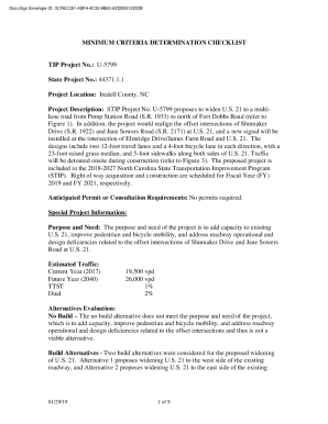 Fillable Online MINIMUM CRITERIA DETERMINANTION CHECKLIST Fax Email ...