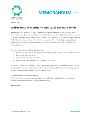 Fillable Online Revenue Bond: Definition, Types, and Examples ...