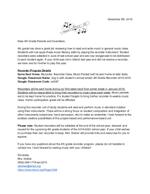 Fillable Online First Day of Music Class - Hook Them Right Away with ...