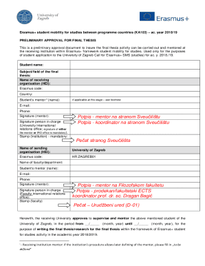 Fillable Online Step by Step: Guidelines for Erasmus+ Mobility Actions ...