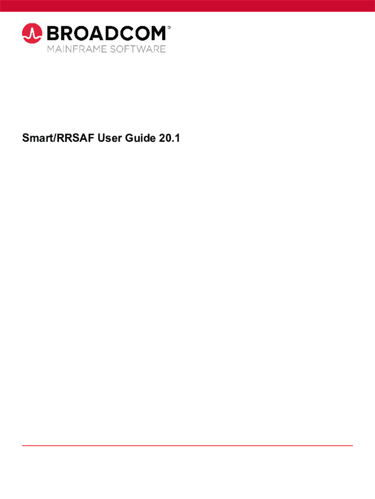 Fillable Online Smart/RESTART User Guide 20.1 - TechDocs - Broadcom Inc. Fax Email Print - pdfFiller