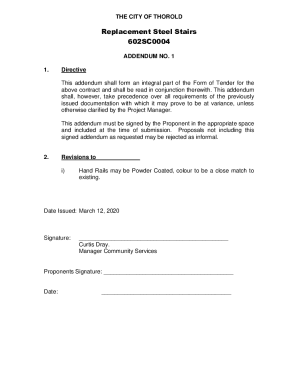 Fillable Online ADDENDA Sample Clauses - Law Insider Fax Email Print - pdfFiller