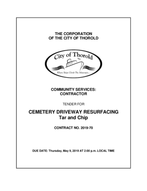 Fillable Online Notice To Contractors: Tender Items List #2 Fax Email ...