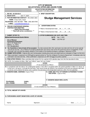 Fillable Online Request for Proposal - SAM.gov Fax Email Print - pdfFiller