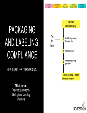 Fillable Online Compliance FAQs: Packaging and Labeling in the US Fax ...