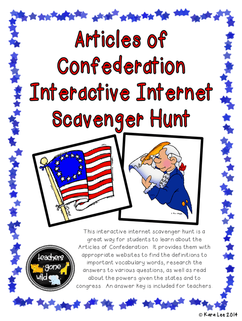 Fillable Online Articles of Confederation Interactive Internet ...