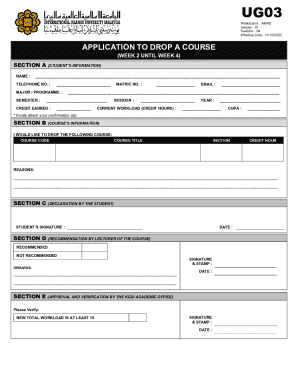 Fillable Online Late Drop/Add: Drop & Add Classes: Register - Student ...