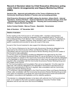 Fillable Online Officer Decision Form Fax Email Print - pdfFiller