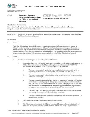 Fillable Online CU-3 Requesting Research Assistance/Information ...