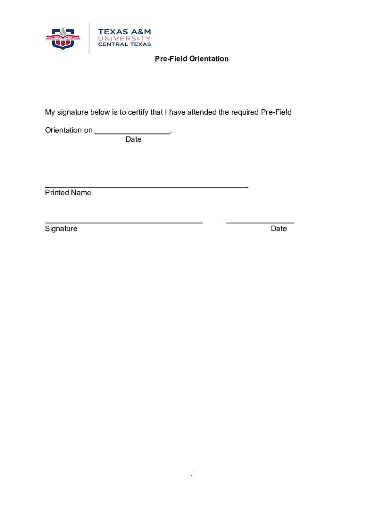 Fillable Online OIP-CI-Student-Orientation-Attendance-form-Signature ...