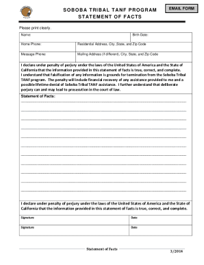 Fillable Online Statement facts: Fill out & sign online - DocHub Fax ...