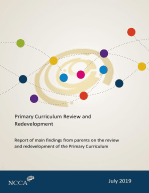 Fillable Online Overview of Primary Curriculum Review and Redevelopment Fax Email Print - pdfFiller