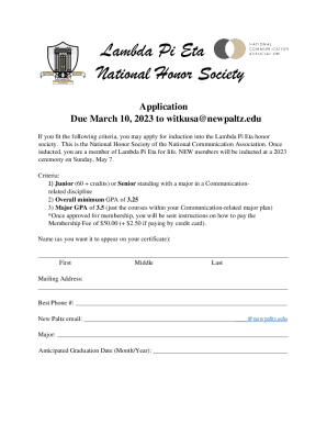 Fillable Online Sample Induction Ceremony for Honors Membership ...