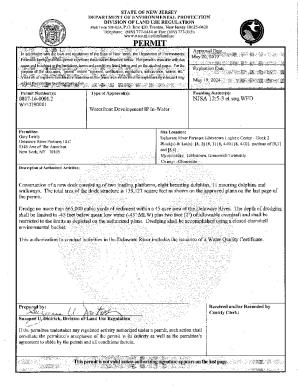 Fillable Online Njdep online forms Fax Email Print - pdfFiller