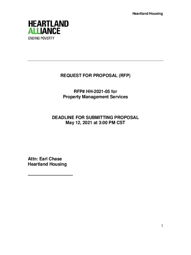 Fillable Online Request for Proposal (RFP) Abstract: Innovative Housing ...