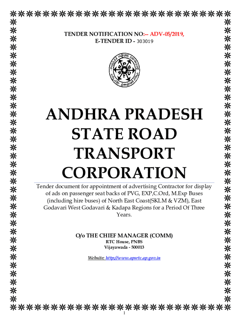 Fillable Online tender document for selection of organisation for ...