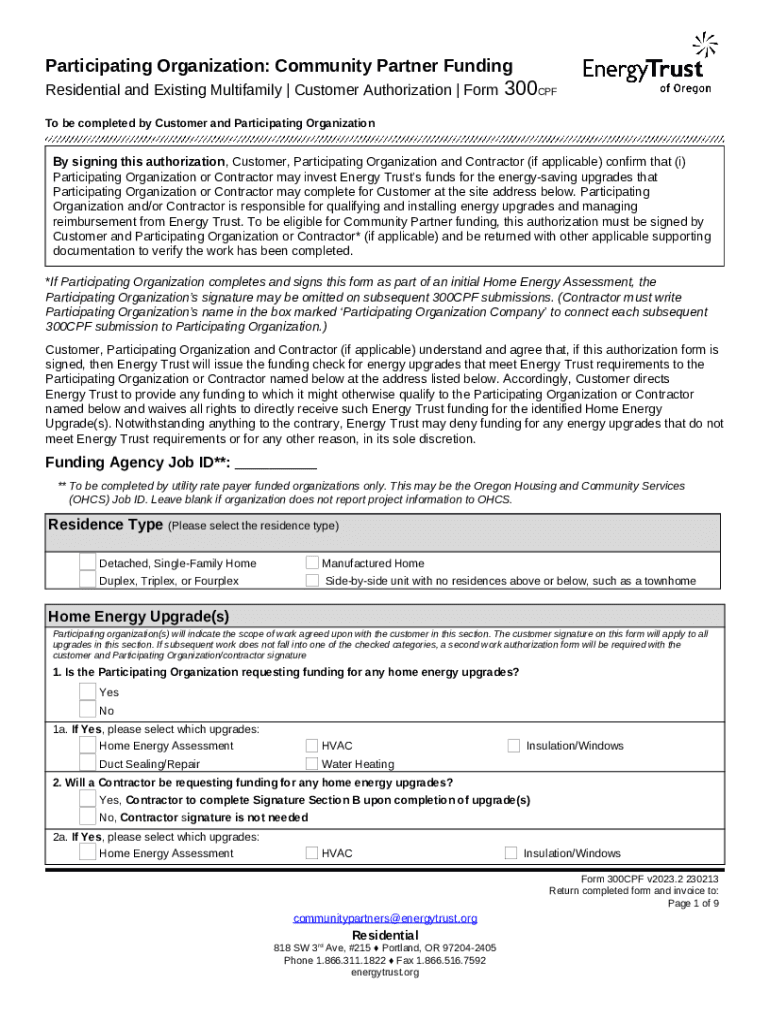 Community Partner Funding Authorization Doc Template | pdfFiller