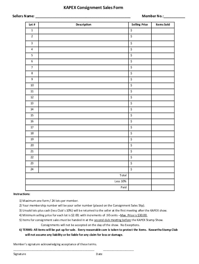 Fillable Online What Is Consignment? Consignment Meaning and Trends Fax ...