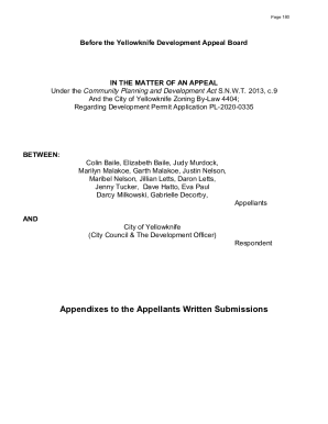 Fillable Online Development Appeal Board Handbook - Town of Hay River ...