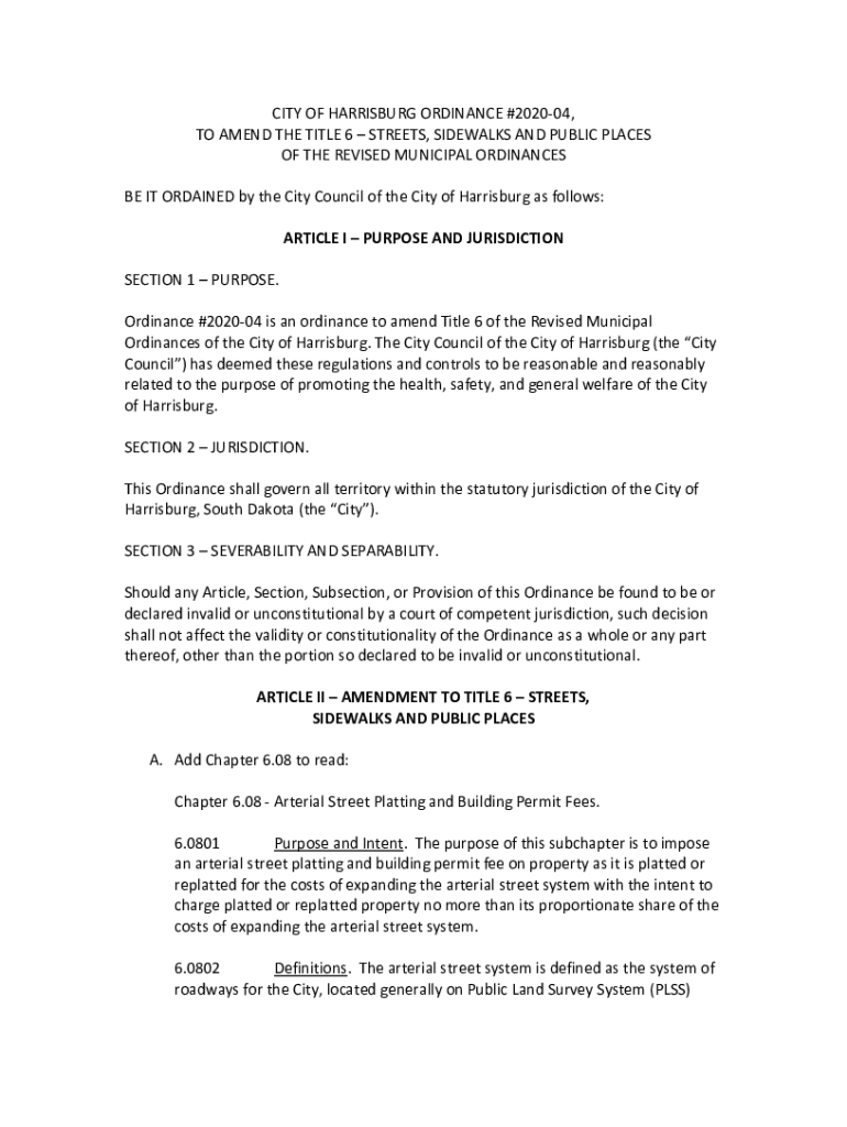 Fillable Online Where can I find a list of the Codes and Ordinances for ...