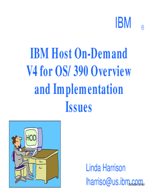 Fillable Online IBM Host On-Demand Fax Email Print - pdfFiller