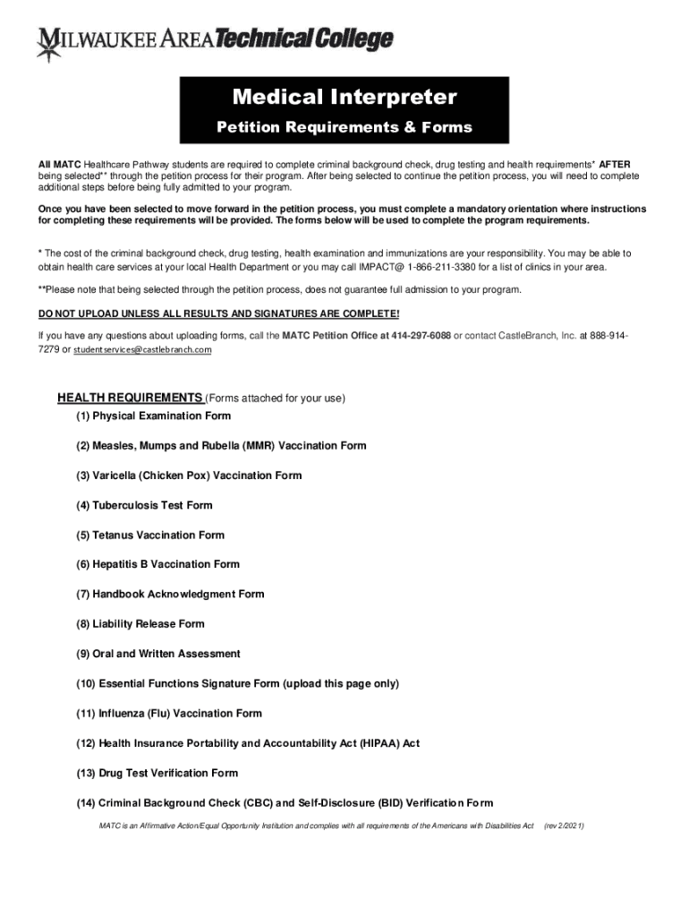 Fillable Online Medical Language Interpreter - Application Form - DOPL Fax Email Print - pdfFiller