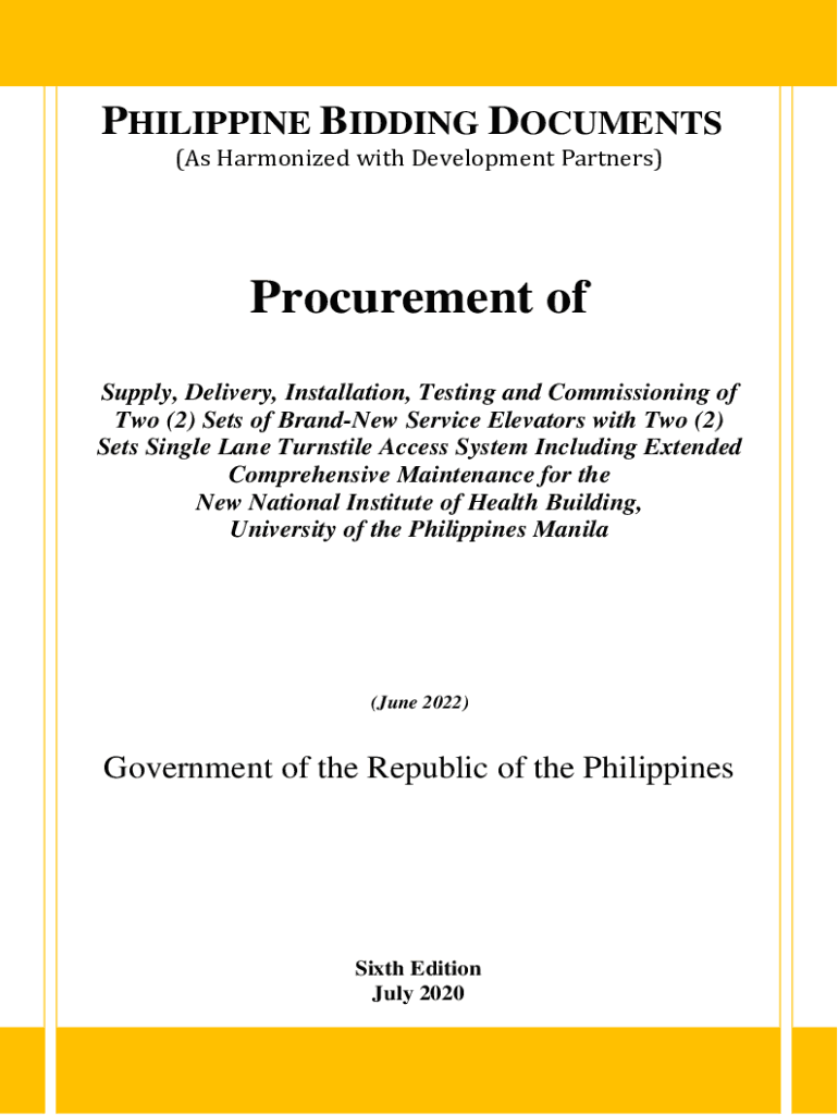 Fillable Online bidsandawards upm edu menu - UPM Procurement - University of the Philippines ...