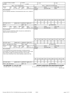 Fillable Online How to Improve Maintenance Using Serial Number Tracking ...