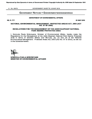 Fillable Online GOVERNMENT GAZE'I.I'E REPUBLIC OF NAMIBIA Fax Email ...