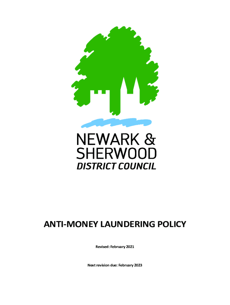 Fillable Online Anti-Money Laundering Policy Statement and Procedures ...
