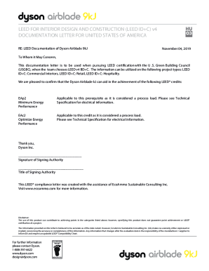 Fillable Online LEED v4 for Interior Design and Construction - current ...