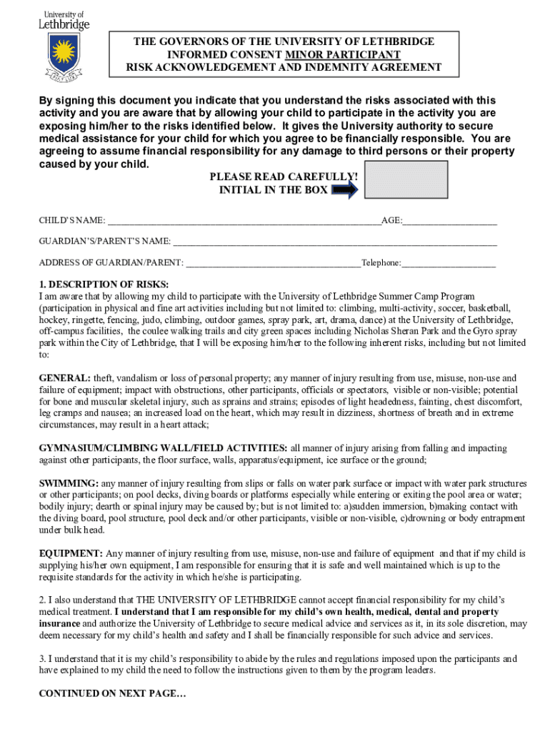 Fillable Online UofL Honour Band Registration and Consent Form.pdf Fax ...