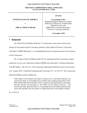 Fillable Online AE007F - Military Commissions Fax Email Print - pdfFiller