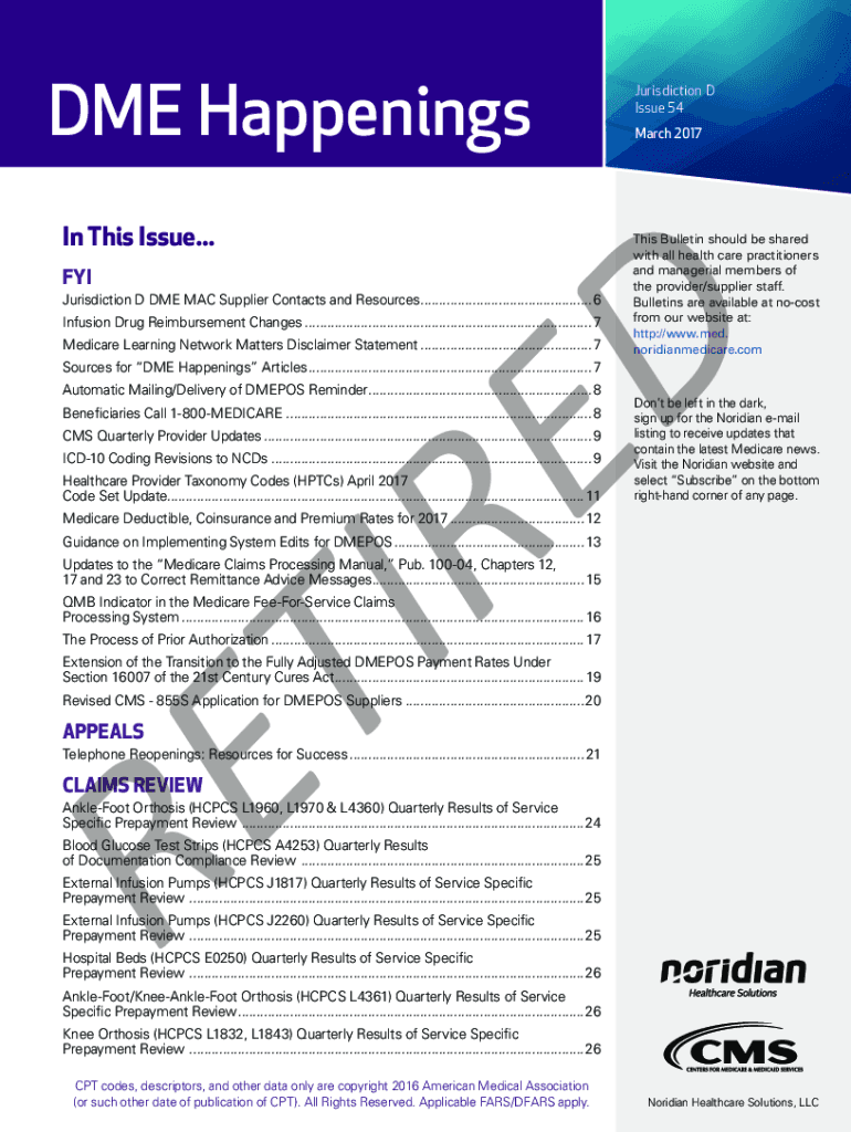 Fillable Online Who are the MACs: DME MAC Jurisdiction A (JA) - CMS Fax ...