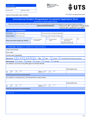 Fillable Online UTS-PG.pdf - Acic Fax Email Print - pdfFiller