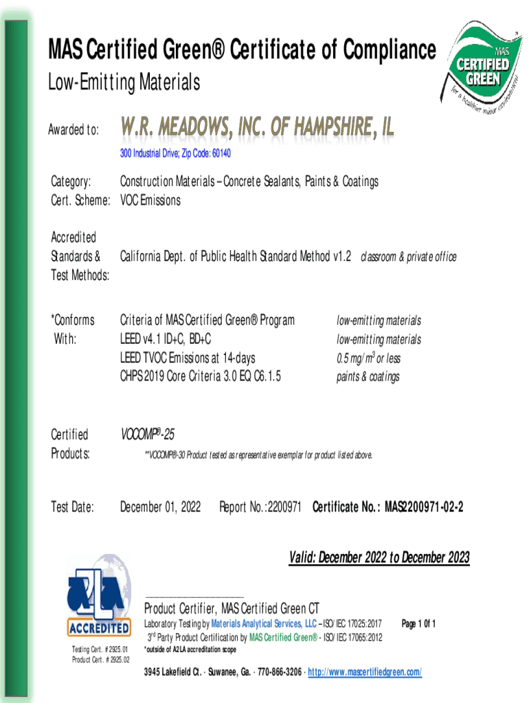 Fillable Online Low-emitting materialsU.S. Green Building Council Fax ...