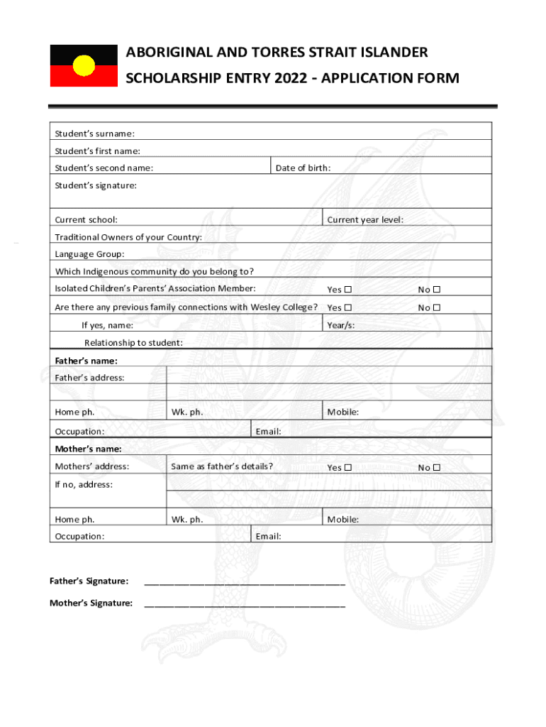 Fillable Online The Aboriginal and Torres Strait Islander Education ...