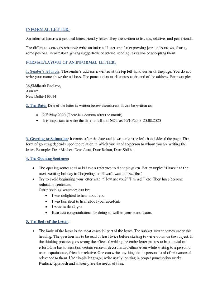 Fillable Online How to Write a Letter to Your Penpal (with Pictures ...