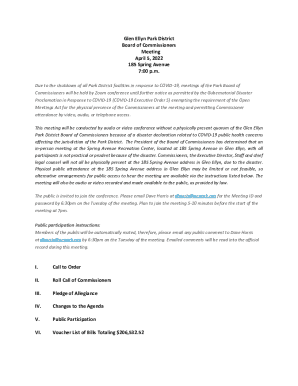 Fillable Online Computer Check Proof List by Vendor - Glen Ellyn Park ...