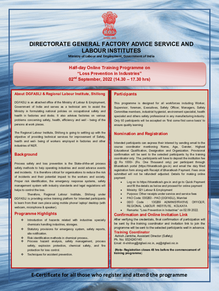 Fillable Online Towards a Safe and Sustainable Ship Recycling Industry ...