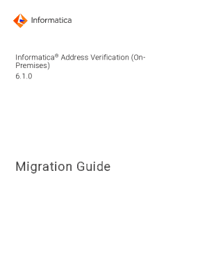 Fillable Online Informatica Address Verification (On-Premises) - 6.1.0 ...