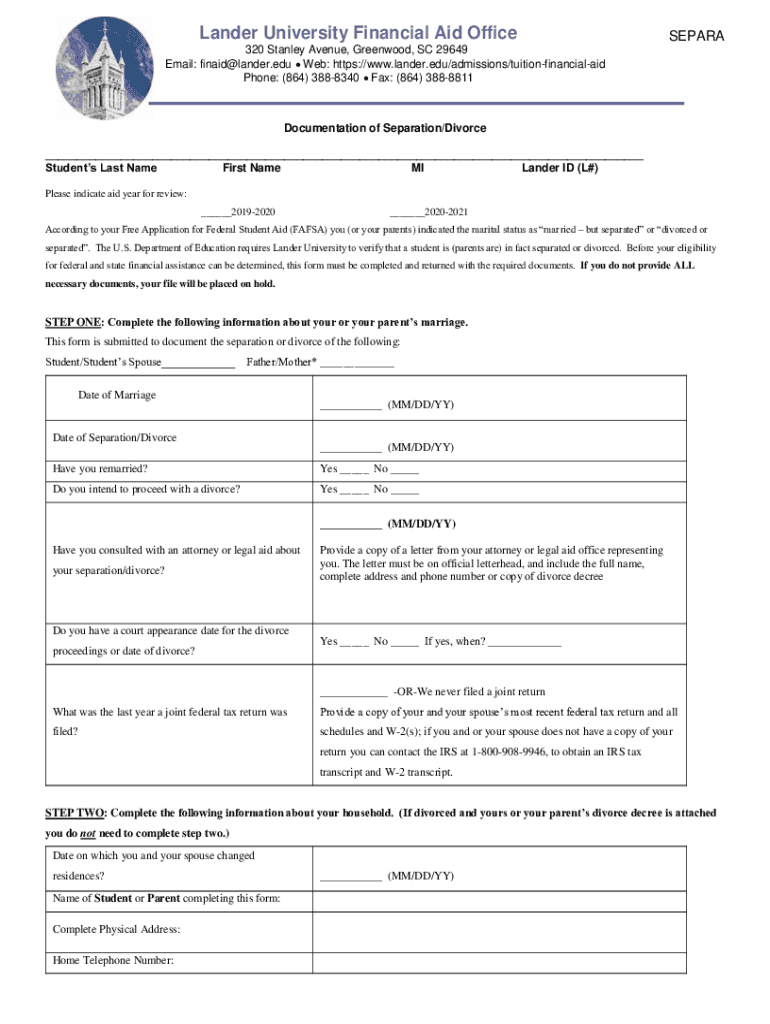 Fillable Online Please indicate aid year for review: Fax Email Print - pdfFiller