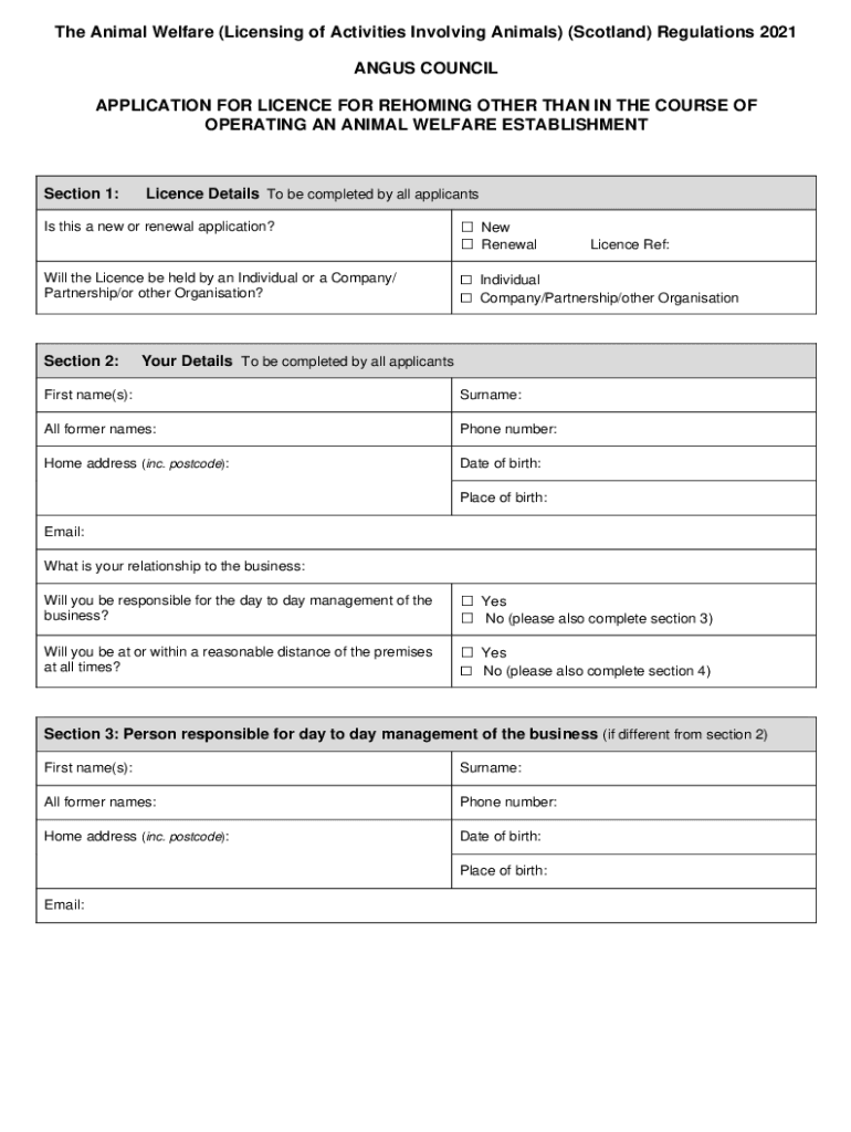 Fillable Online Rehoming pets application form Fax Email Print - pdfFiller