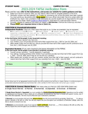 Fillable Online FAFSA2023-2024-verification-worksheet.docx Fax Email ...