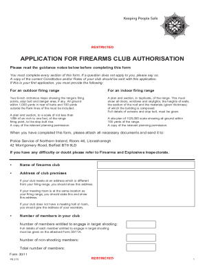 Fillable Online Firearms Forms - Form 30-11-b - Application for ...