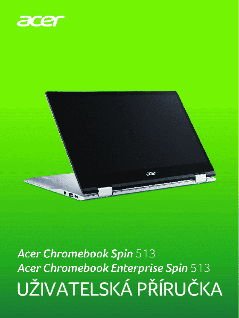 Fillable Online Acer Chromebook Spin 513 / Acer Chromebook Enterprise ...