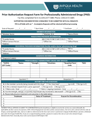 Fillable Online Prior Authorization Request Form For Prescription Drugs Fax ... Fax Email Print ...