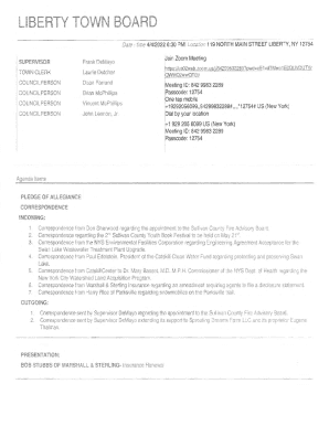 Fillable Online Village of Liberty Fax Email Print - pdfFiller