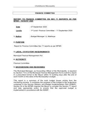 Fillable Online REPORT TO COUNCIL ON THE VISION, MISSION AND MOTTO ...