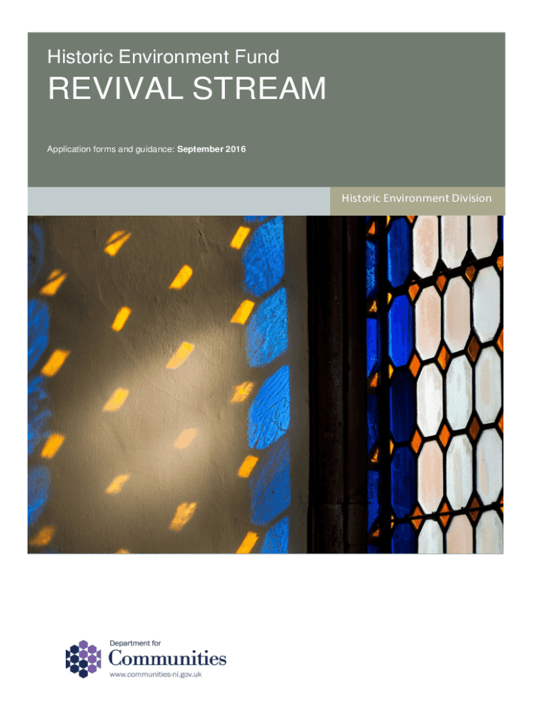 Fillable Online Historic Environment Division - Who we are and the ...